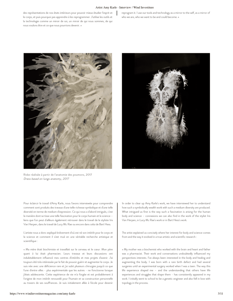 Amy Karle: A Space In-Between Art and Science - Amy Karle